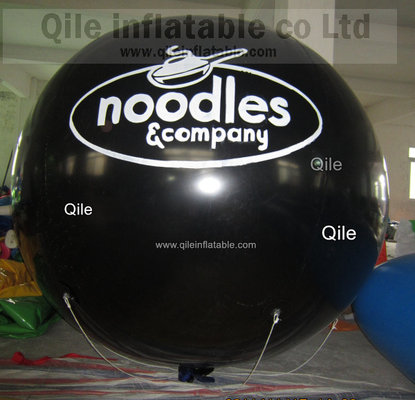 China red  Inflatable Advertising Balloons For Commercial Advertising 2.5m Diameter supplier