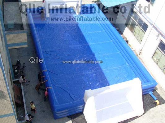 China Kids / Adults Inflatable Soccer Field Playground Outdoor Sports supplier
