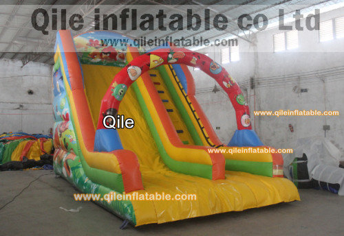 new design qile adult slides fun slide party inflatable supplier