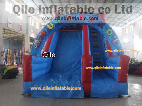 birthday party qile adult slides full printing fun slide Hero alliance supplier