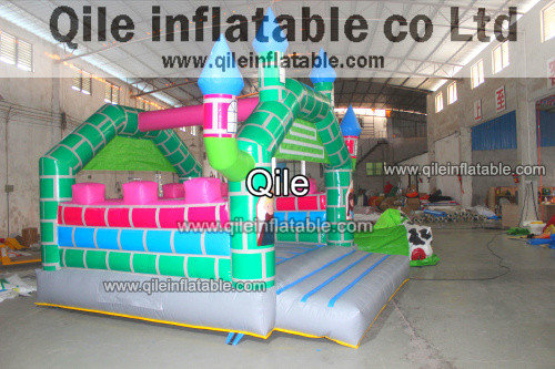 green castle  bouncy ,Birthday Bouncer. jumper,adult party rentals big jumpers for sale supplier