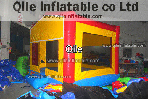 inflatable bouncy jumper with Velcro ,big bouncer house for sale,birthday party decorations supplier