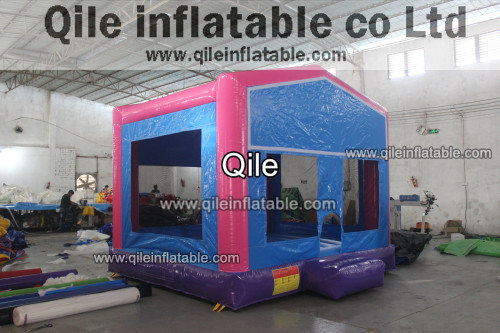 inflatable bouncy jumper with Velcro ,big bouncer house for sale,birthday party decorations supplier