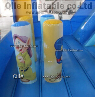 inflatable disney princess bouncy castle,rent inflatable combo. 3 in 1 combo supplier