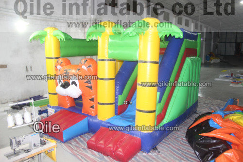 inflatable tiger bouncy castle,bouncy with slide,inflatable castle hire,inflatables china supplier