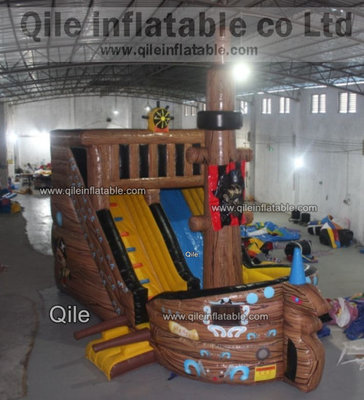 Pirate ship jumping castle  jumping jay jays inflatable outdoor games bouncing castle hire supplier