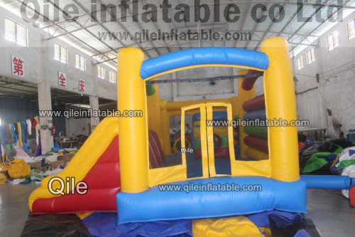 5 in 1 combo,3 slide combo,bouncy castle to hire,inflatable slide hire supplier