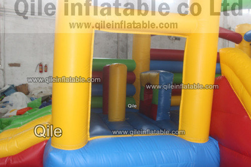 5 in 1 combo,3 slide combo,bouncy castle to hire,inflatable slide hire supplier