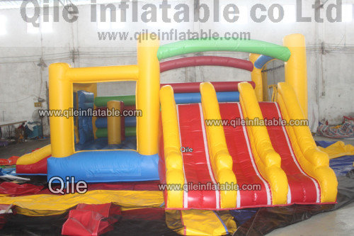 5 in 1 combo,3 slide combo,bouncy castle to hire,inflatable slide hire supplier