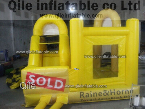 5 in 1 combo,3 slide combo,bouncy castle to hire,inflatable slide hire supplier