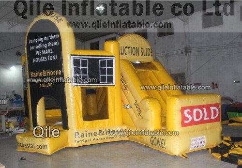 5 in 1 combo,3 slide combo,bouncy castle to hire,inflatable slide hire supplier
