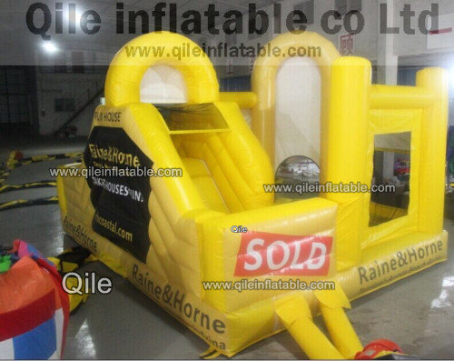 5 in 1 combo,3 slide combo,bouncy castle to hire,inflatable slide hire supplier
