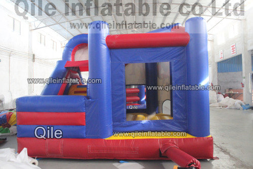 5 in 1 combo,3 slide combo,bouncy castle to hire,inflatable slide hire supplier