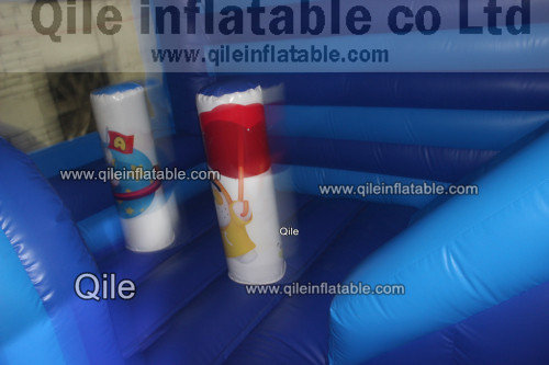 bouncy castle to hire,inflatable slide hire, low combo for kids,2.5m high combo supplier