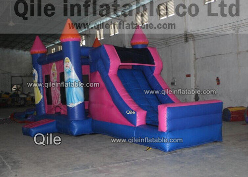 Disney princess combo , inflatable maze,cheap inflatables for sale,qile inflatable combo supplier