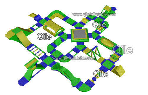 25 People Capacity Sports Outdoor Inflatable Water Parks For Adults / Kids supplier