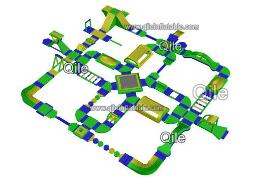 25 People Capacity Sports Outdoor Inflatable Water Parks For Adults / Kids supplier