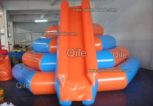 2.7m High Inflatabale Water Climbing Slide With Durable Nylon Rope supplier