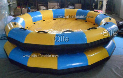 Funny 0.9mm PVC Tarpaulin Drifting boat  Drifting  ring For Water Park Games supplier