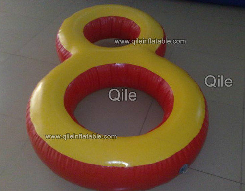 Funny 0.9mm PVC Tarpaulin Drifting boat  Drifting  ring For Water Park Games supplier