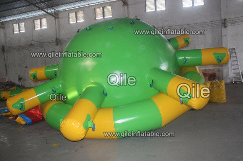 Funny 0.9mm PVC Tarpaulin Saturn Inflatable Rocker For Water Park Games supplier