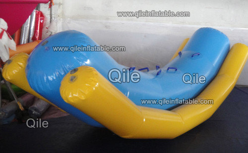 Commercial Grade Inflatable Water Totter 0.9mm PVC Tarpaulin For Swimming Pool / Lake supplier