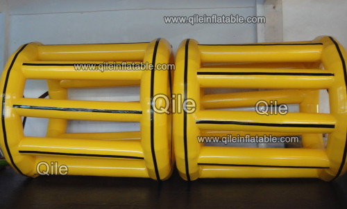 Colorful Inflatable Water Roller  With Durable Soft Handles supplier