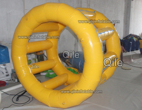 0.9mm PVC Tarpaulin Inflatable Water Roller For Amusement Park supplier
