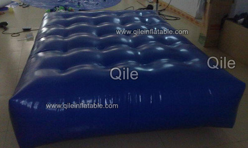 Durable PVC tarpaulin Inflatable Water Sport bridge uesd in the lake and seashore supplier