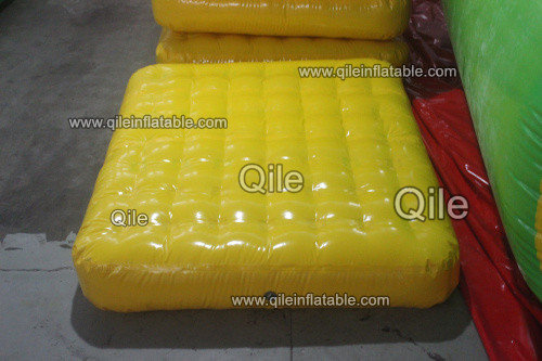 Durable PVC tarpaulin Inflatable Water Sport bridge uesd in the lake and seashore supplier