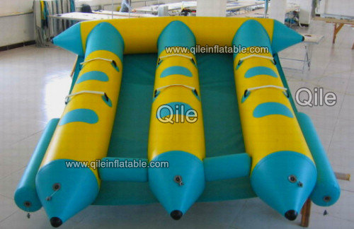 Custom Size Inflatable Water Sports  flying fish for Pool Durable PVC Tarpaulin supplier