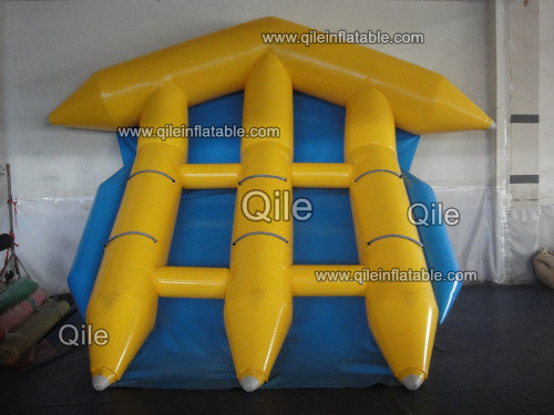 Custom Size Inflatable Water Sports  flying fish for Pool Durable PVC Tarpaulin supplier