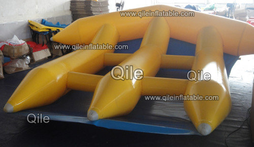 Custom Size Inflatable Water Sports  flying fish for Pool Durable PVC Tarpaulin supplier