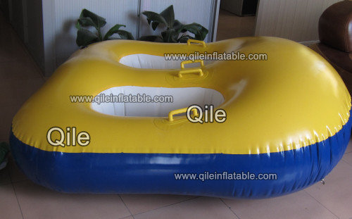0.9mm PVC Tarpaulin Fabric Inflatable water sport deck for big pool supplier