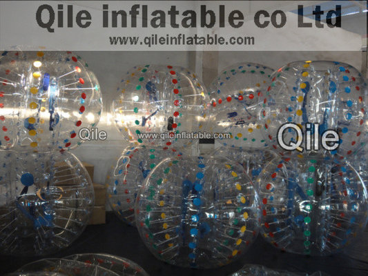 Bubble Football Blue Bumper Inflatable Bubble Soccer Body Zorb Ball supplier
