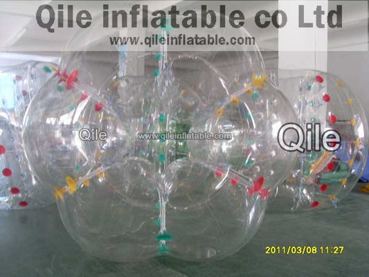 Bubble Football Blue Bumper Inflatable Bubble Soccer Body Zorb Ball supplier