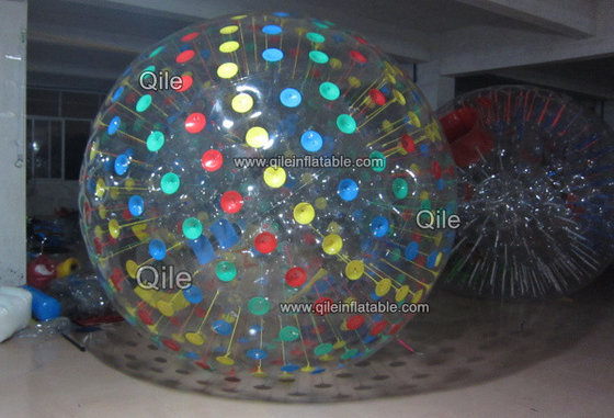 PVC Or TPU Durable Inflatable Shinning Zorb Ball Used On Grassplot supplier