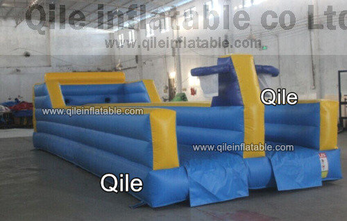 Customized Commercial grade 0.55mm PVC tarpaulin Inflatable Bungee Game Hire, Rental supplier