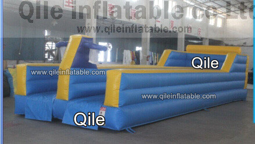 Customized Commercial grade 0.55mm PVC tarpaulin Inflatable Bungee Game Hire, Rental supplier