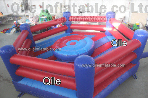 Custom made 5M diameter PVC tarpaulin Blow up Football Inflatable Sports Games for Rents supplier