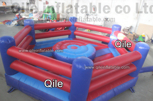 Custom made 5M diameter PVC tarpaulin Blow up Football Inflatable Sports Games for Rents supplier