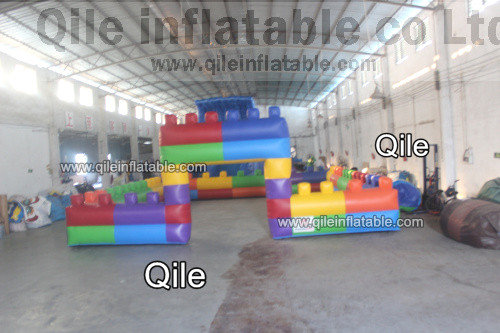 Commercial grade 0.55mm PVC tarpaulin Inflatable Soccer Fields Inflatable Sports Games supplier