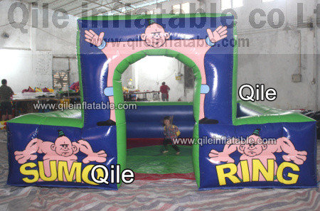 Durable PVC Crazy Inflatable Sumo Wrestling Sports Games For Funny supplier