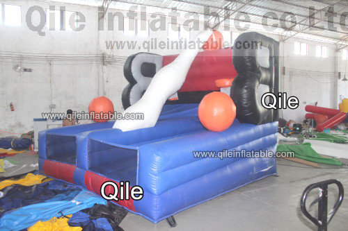 Funny Inflatable Sports Arena High Tensile Inflatable Basketball Filed supplier