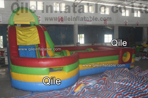 0.55mm PVC Tarpaulin Inflatable Sports Games , Inflatable Amusement Park supplier