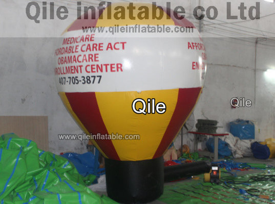 Inflatable Outdoor Advertising Balloons For Activity / Advertising earth balloon supplier