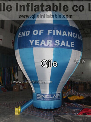 Activity Inflatable Groud Earth Ball,Air Earth Advertise Balloon PVC white Inflatable Advertising supplier