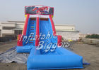 Huge Indoor Backyard Inflatable Water Slides For Kids With Water Pool