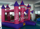 Kids Parties inflatable Bouncy House Castle Pink With Brazil EN14960