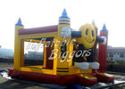PVC Red Inflatable Combo Fun House For Kids Birthday Party Centers
